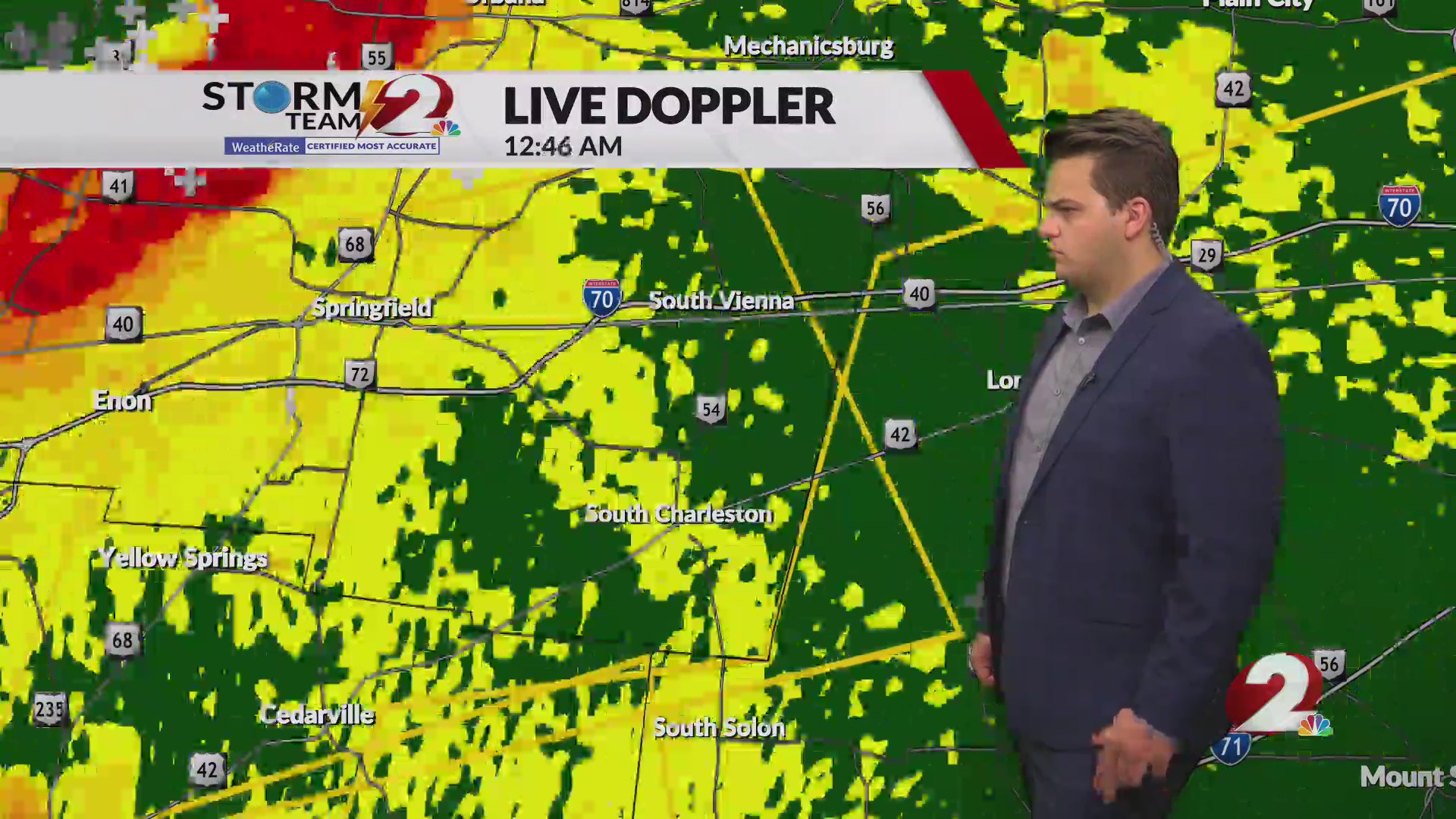 Live weather updates come to an end as weather moves out – WDTN.com