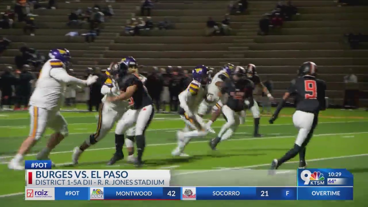 #9OT Burges vs El Paso – KTSM 9 News