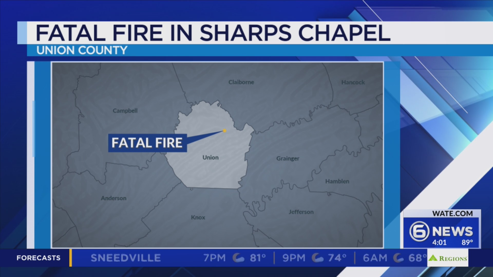 Fire at Sharps Chapel campground leaves 2 dead – WATE 6 On Your Side