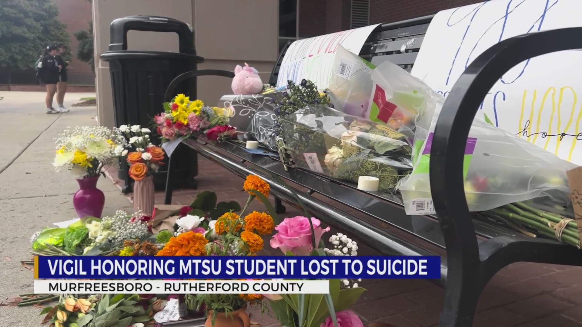 Vigil honoring MTSU student lost to suicide – WKRN News 2