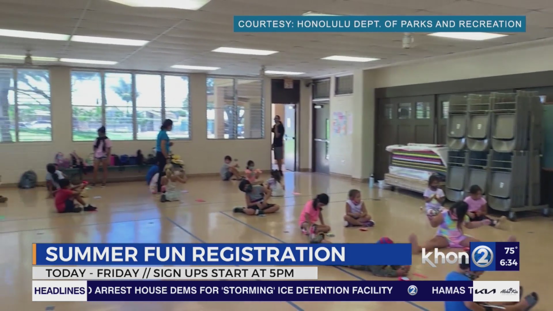 Registration opens for Honolulu’s Summer Fun program – KHON2