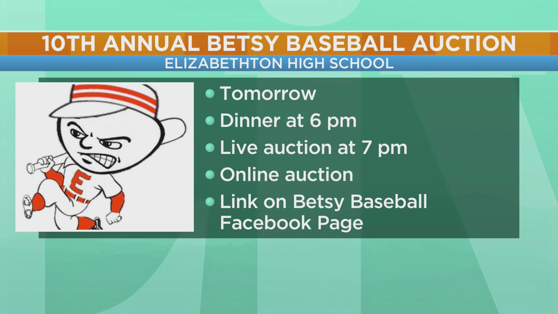 10th annual Betsy Baseball Auction preview – WJHL | Tri-Cities News ...