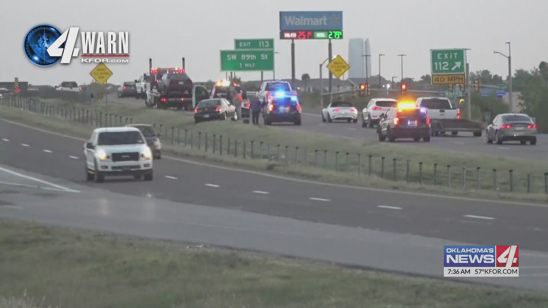 Vehicle accident causes traffic delays on I-44 – KFOR.com Oklahoma City