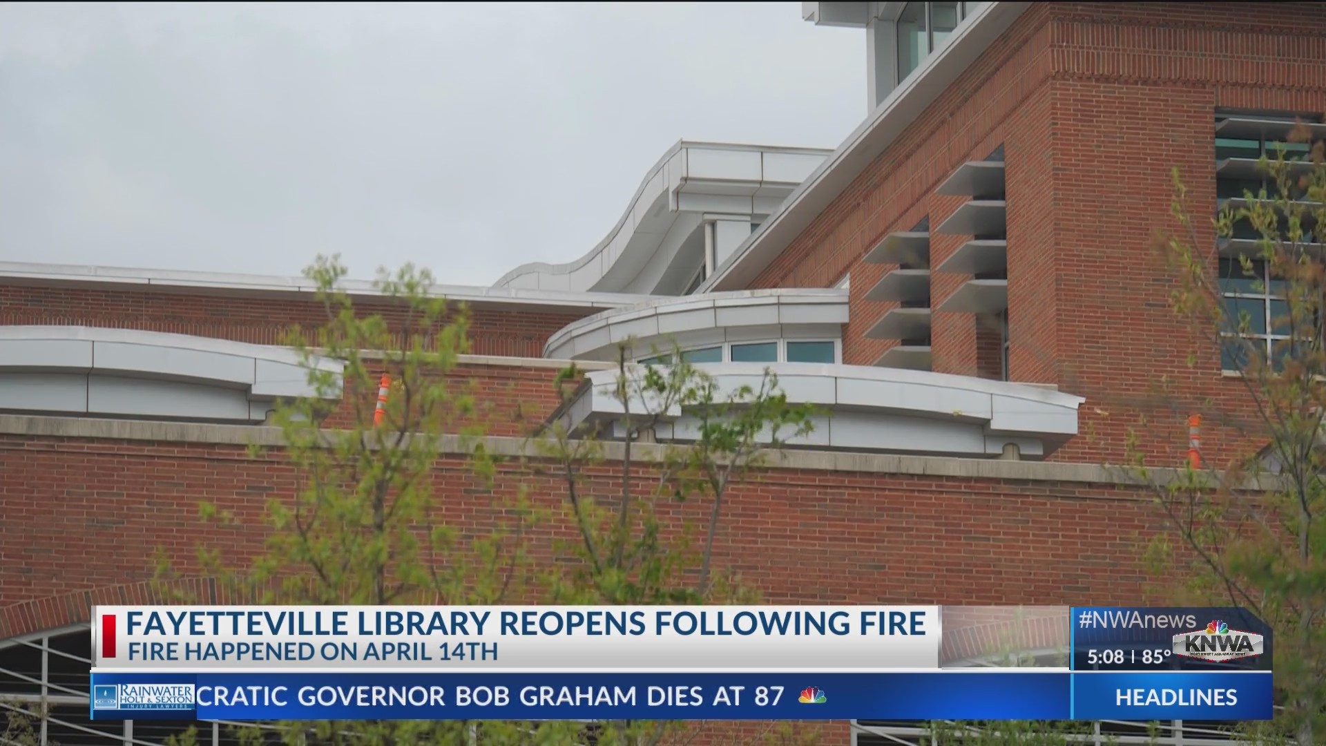 Fayetteville Library reopens following fire – KNWA FOX24