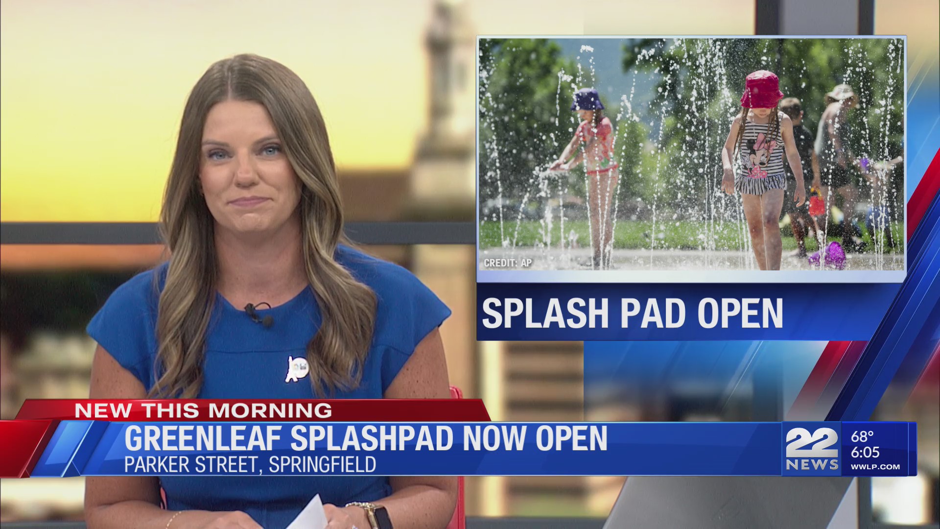 Splash pad at Greenleaf Park in Springfield open – WWLP