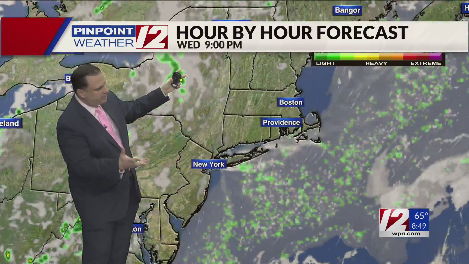 WPRI 12 Weather Forecast for 5/22/24: Summer-like Weather for Today in ...
