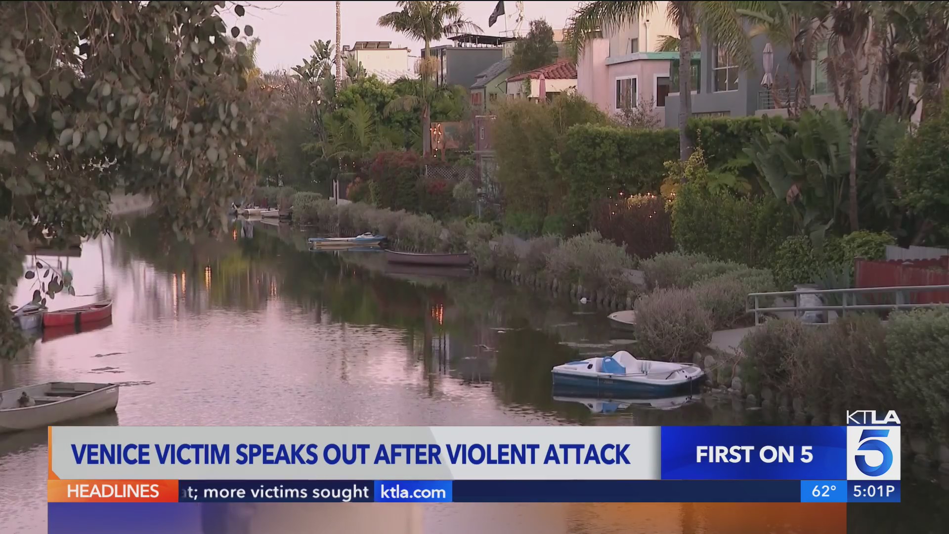 Victim speaks after transient attacks 2 women along Venice Canals – KTLA