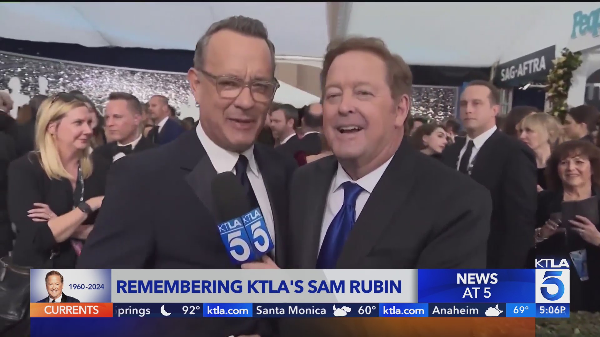 Entertainment community mourns the death of Sam Rubin – KTLA