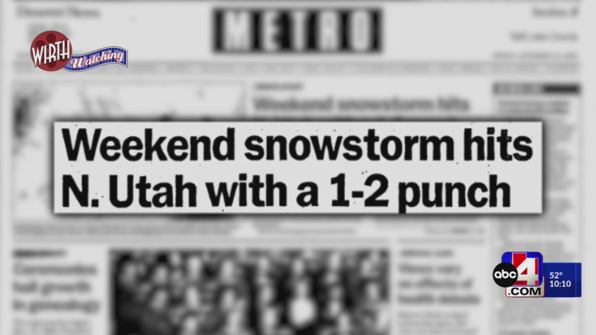 WIRTH WATCHING: Historical November temperatures – ABC4 Utah