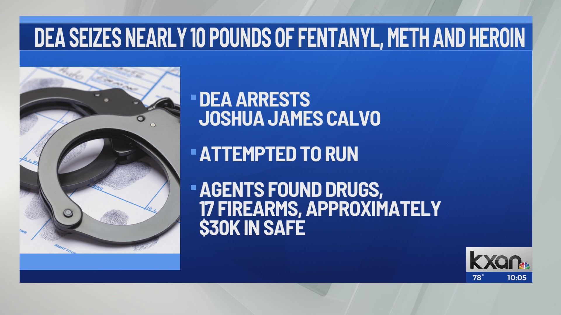 DEA arrests Austin man, seizing nearly 10 pounds of fentanyl, meth and ...