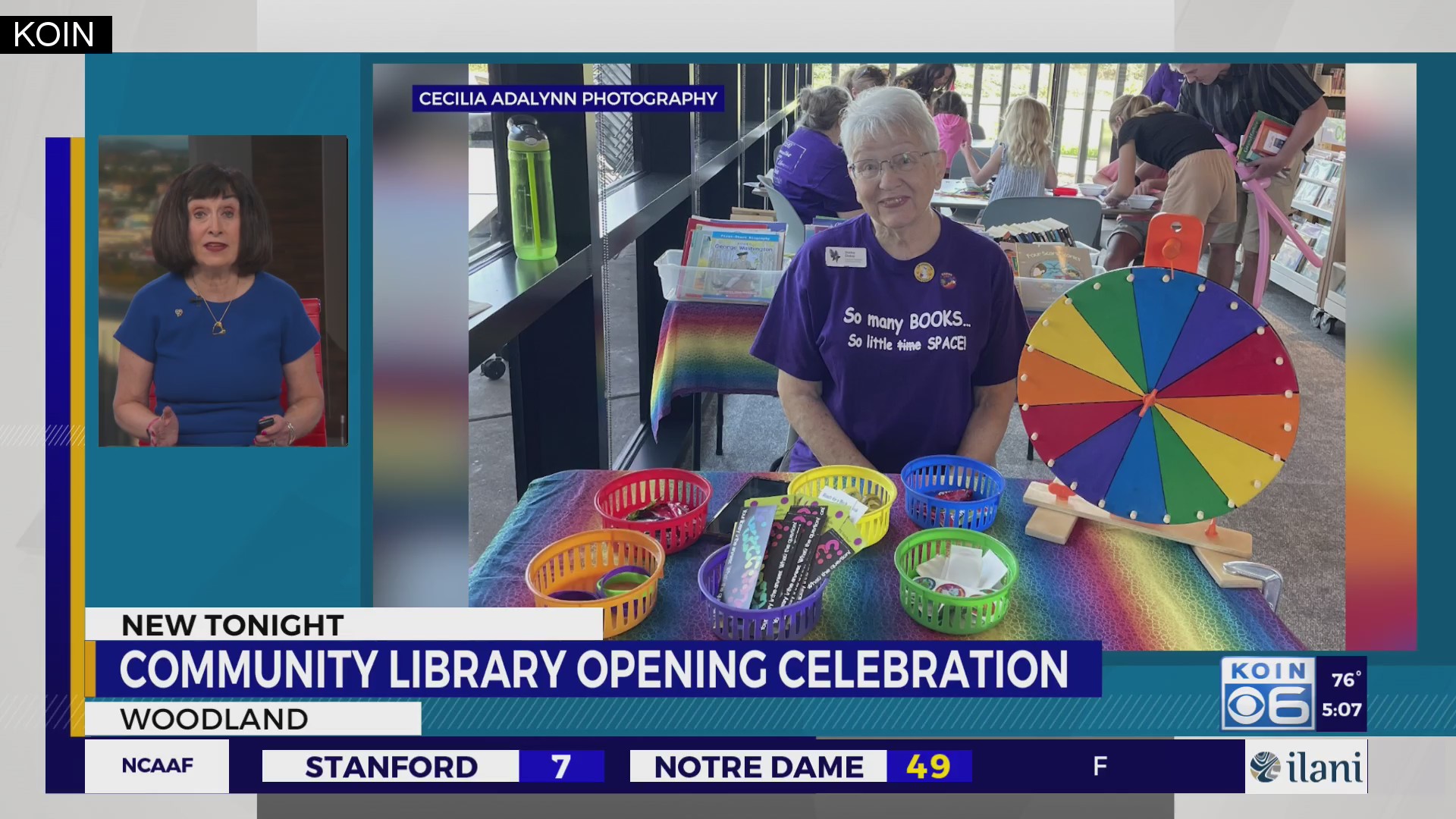 Woodland WA Library Opening – KOIN.com