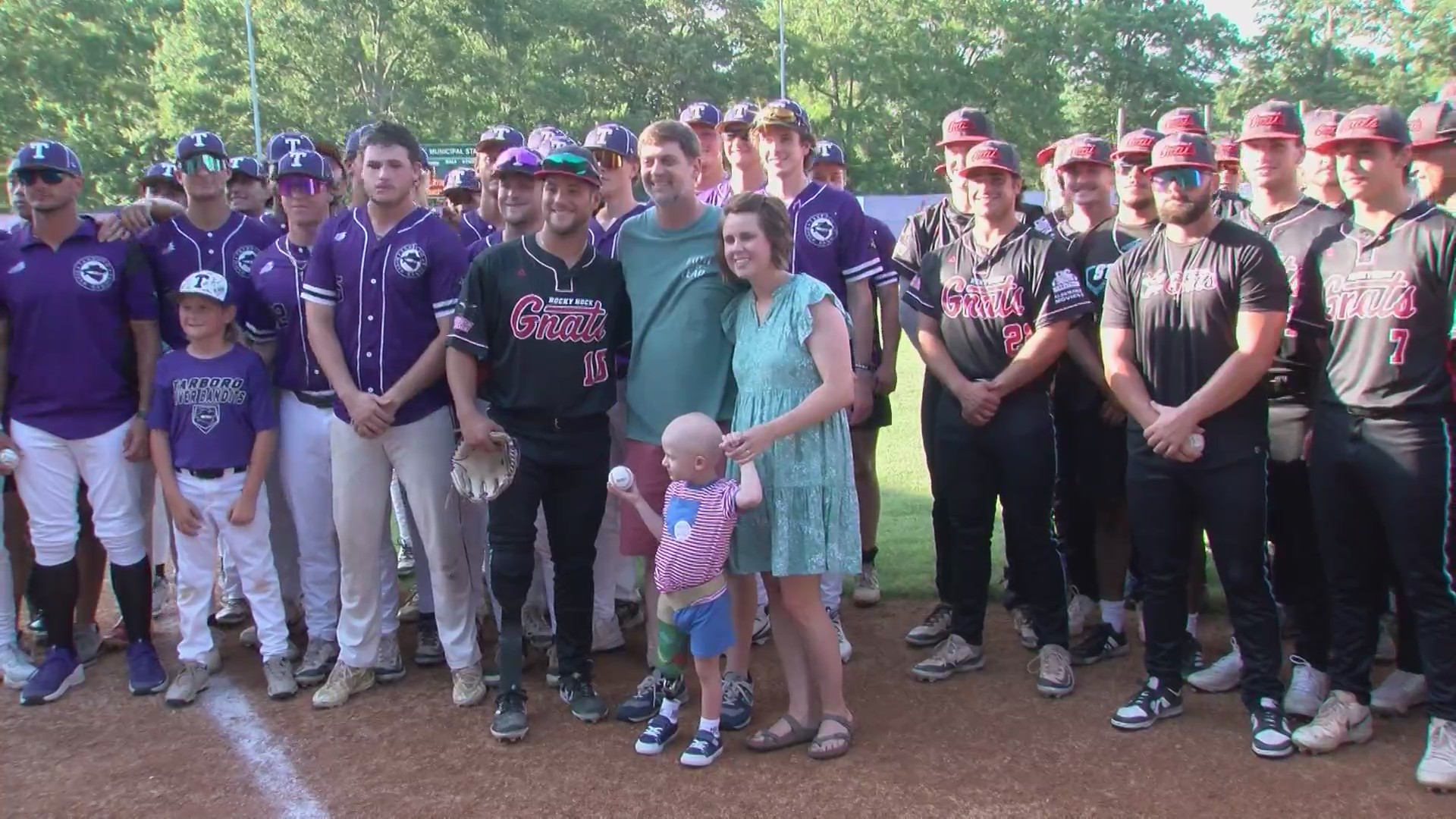 ECU baseball’s Parker Byrd receives ceremonial first pitch; continues ...