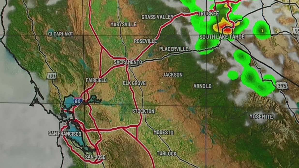 Cool weather continues in Sacramento area, mountain thunderstorms ...