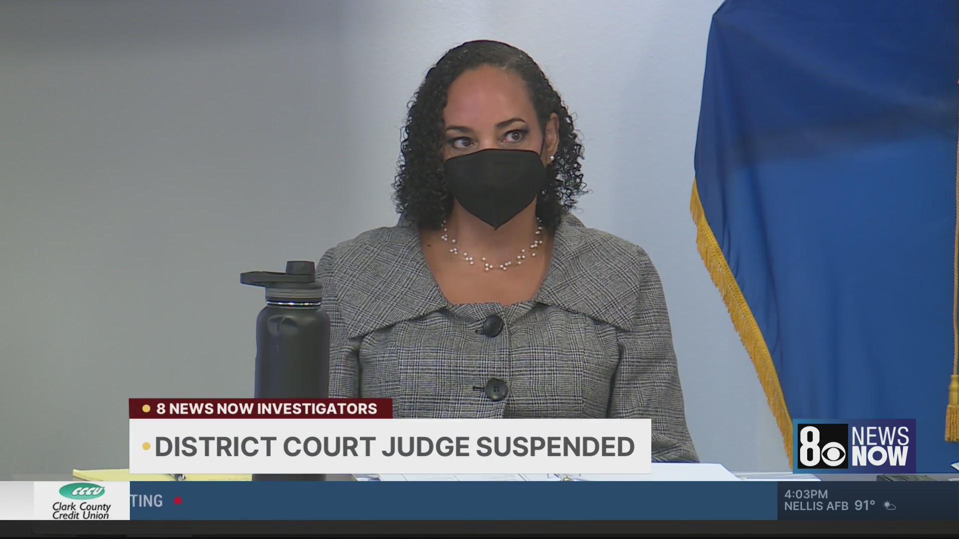 Las Vegas judge suspended without pay for misconduct – KLAS