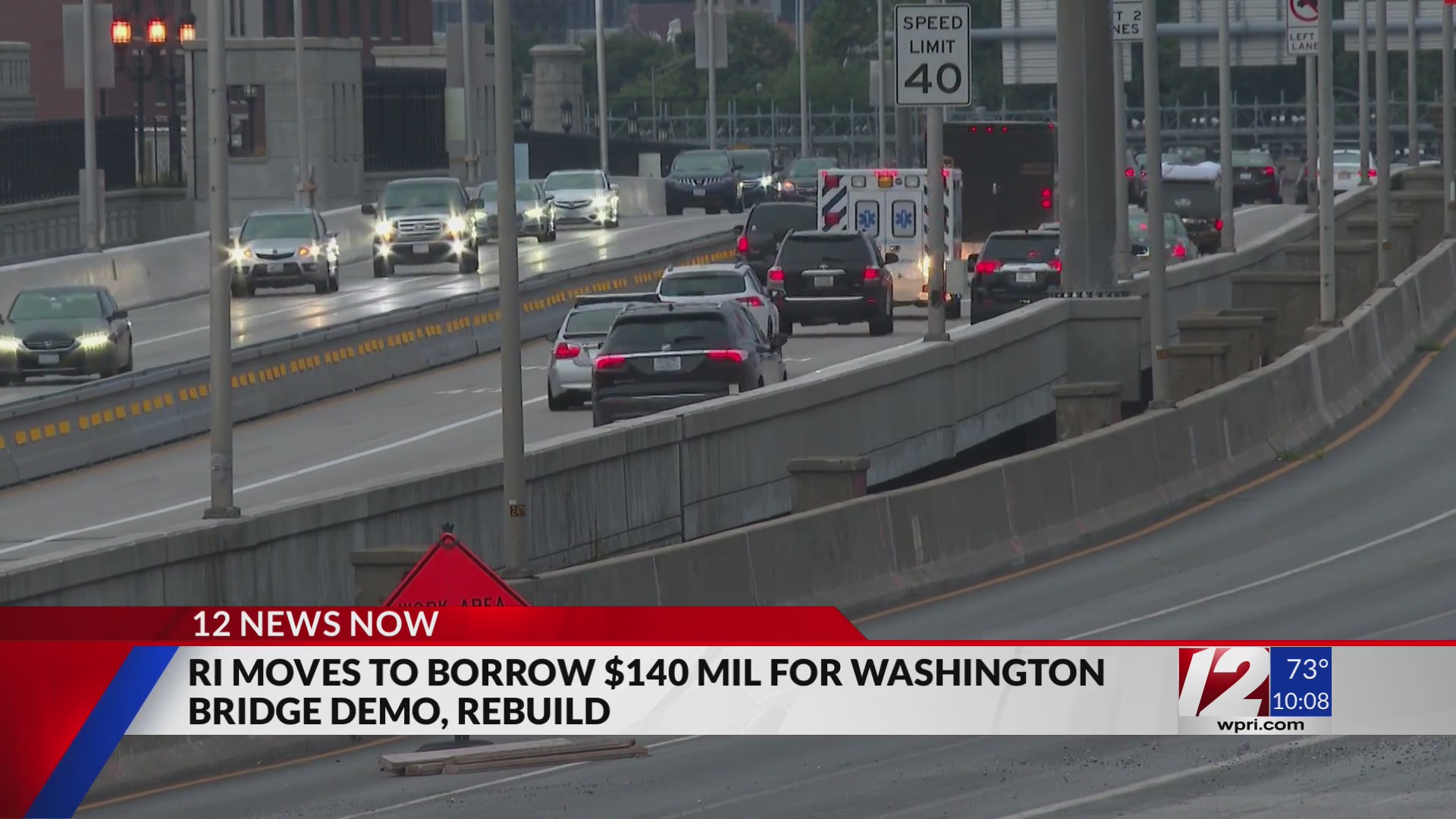 RI set to borrow $140M for Washington Bridge costs – WPRI.com