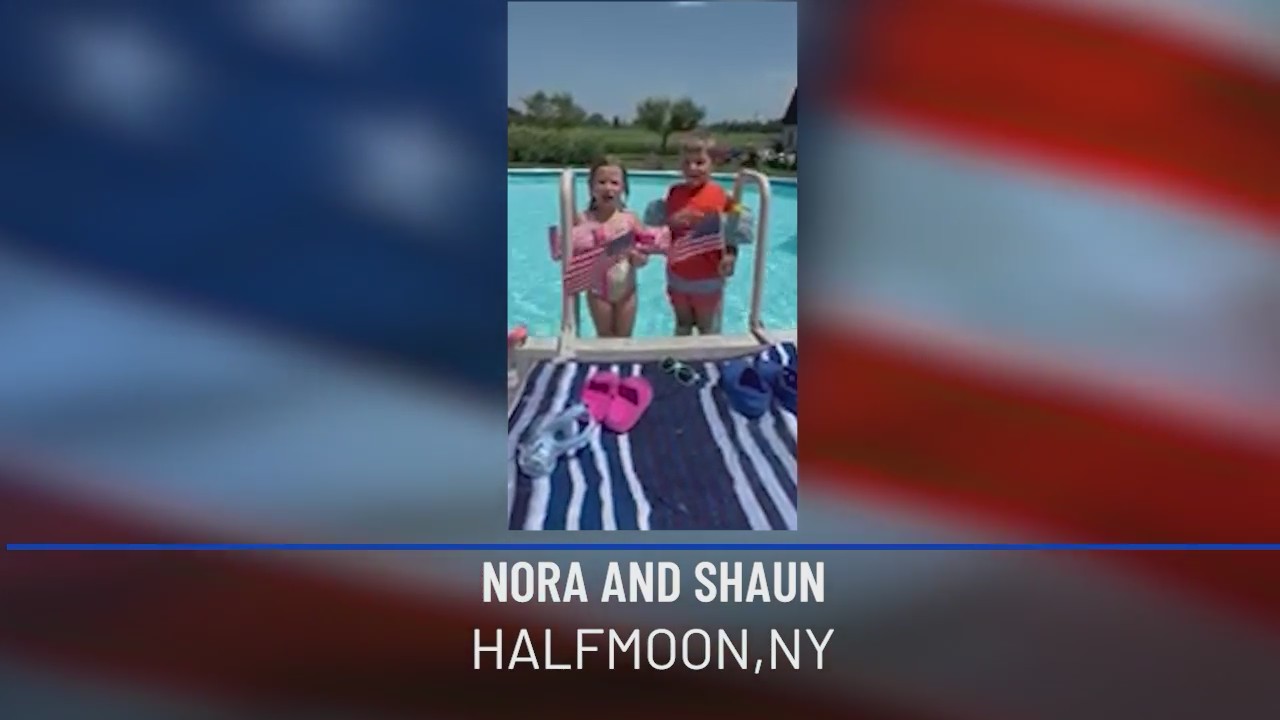 Nora and Shaun give us our daily Pledge of Allegiance! – NEWS10 ABC