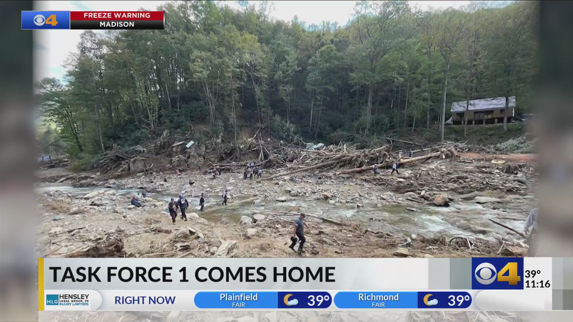 Indiana Task Force 1 returns home after deployment – Fox 59