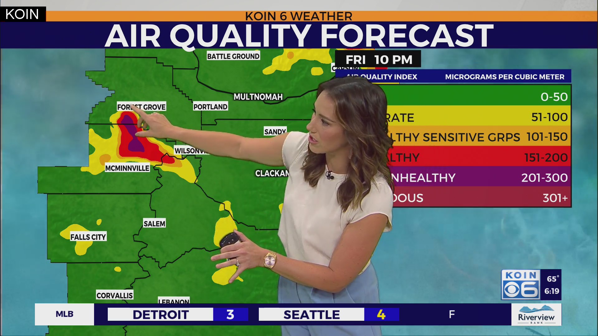 Weather forecast: Tracking wildfire smoke and a cooler trend returning ...