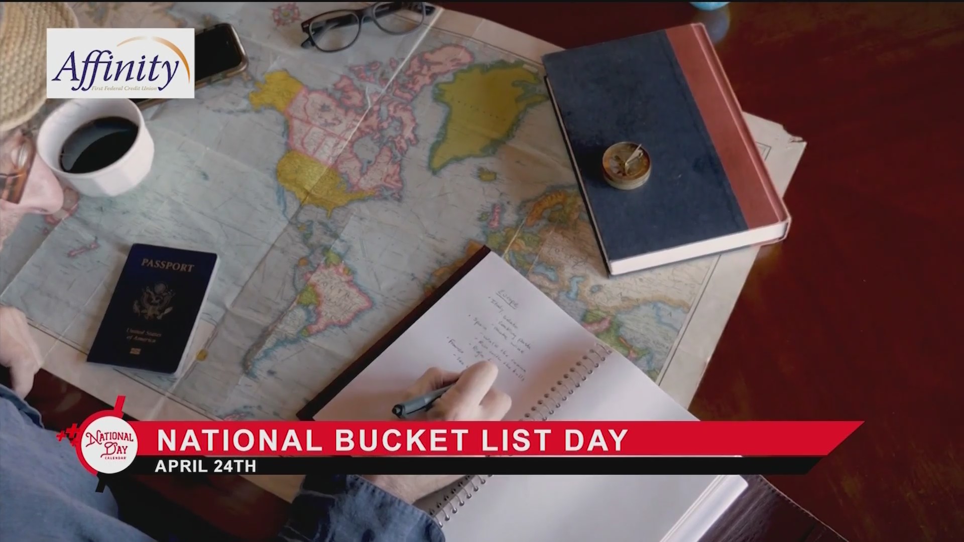 NATIONAL DAY CALENDAR: National Bucket List Day – KX NEWS
