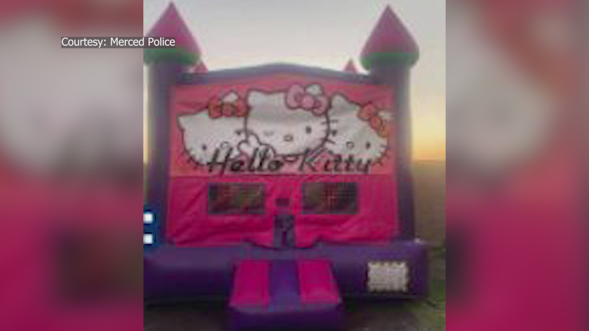 Suspects being sought in Hello Kitty bounce house theft in Merced ...