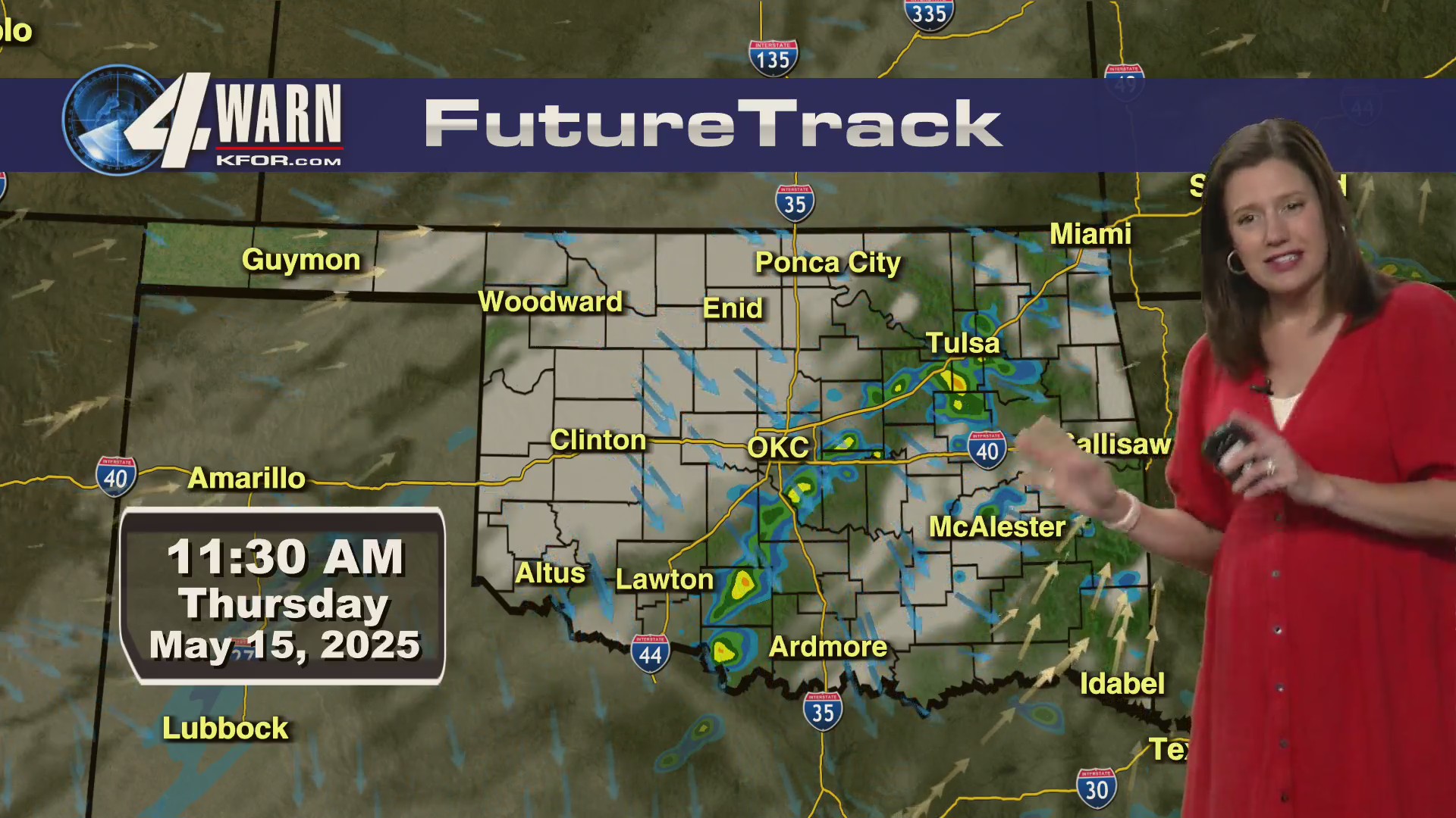 Emily Sutton talks about record heat and increasing chances for severe ...