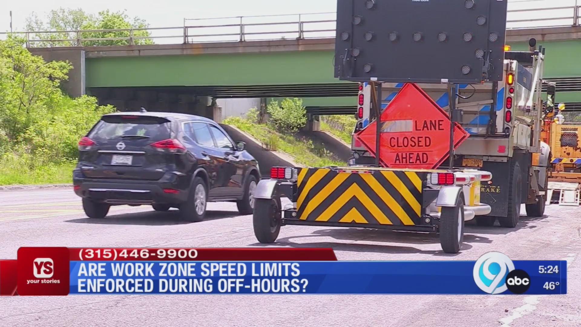 Do you have to follow work zone speed limits on weekends and nights – WSYR