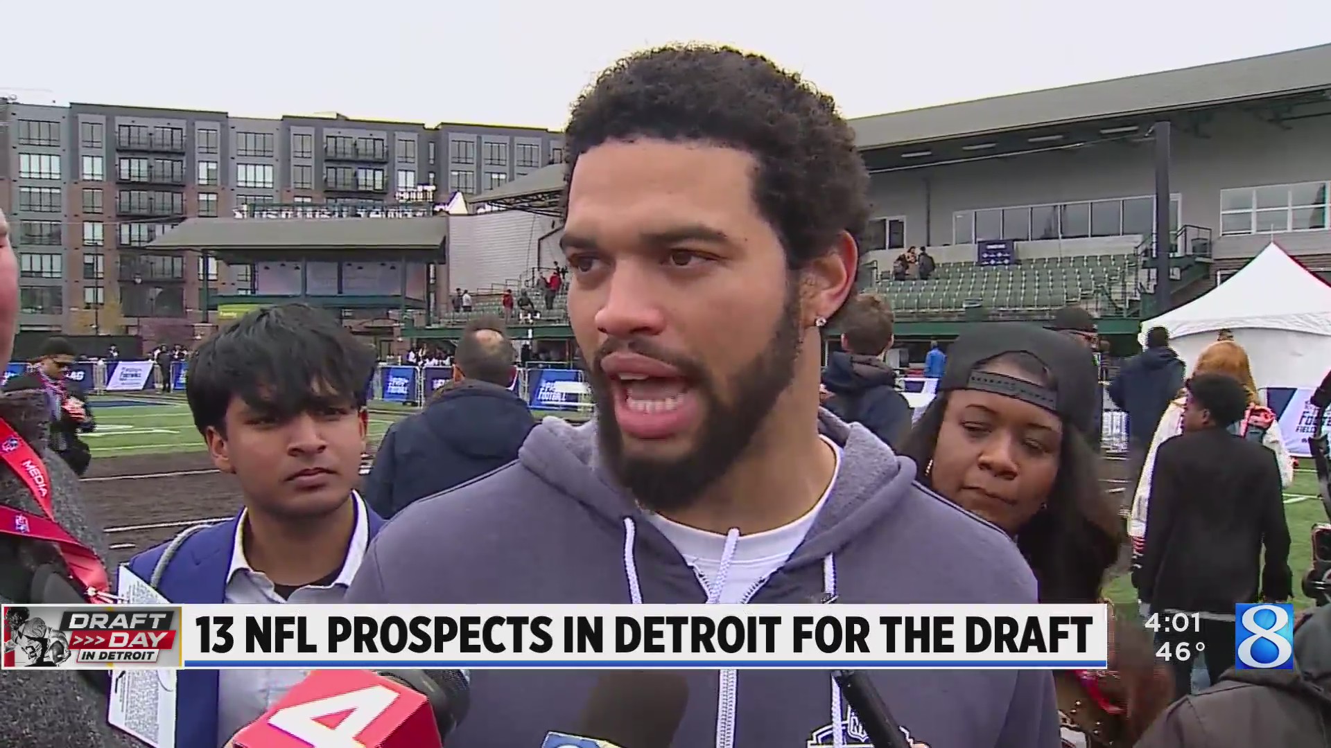 13 NFL prospects in Detroit for the draft – mypanhandle.com