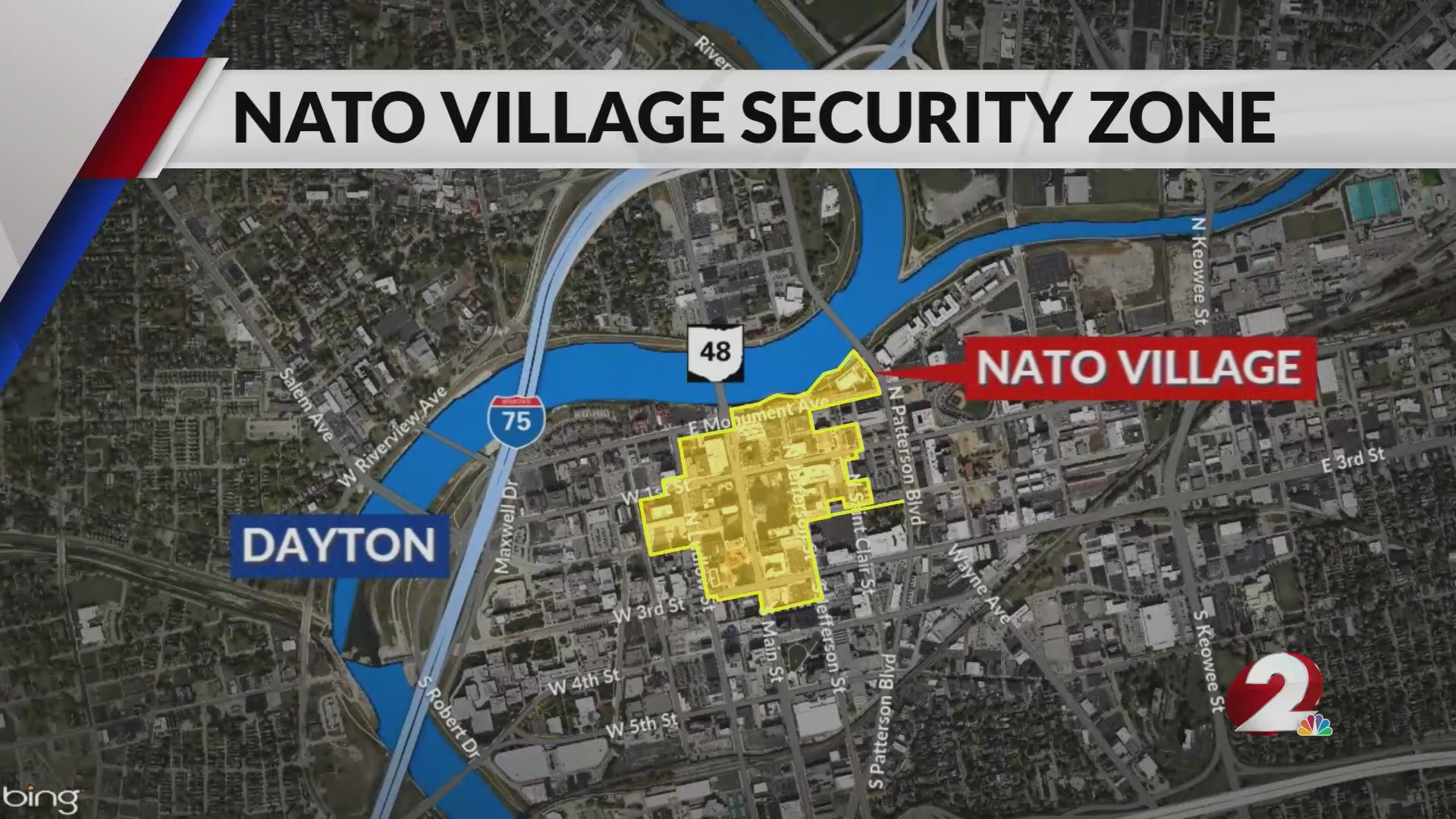 DPD releases updated security zone for NATO summit – WDTN.com