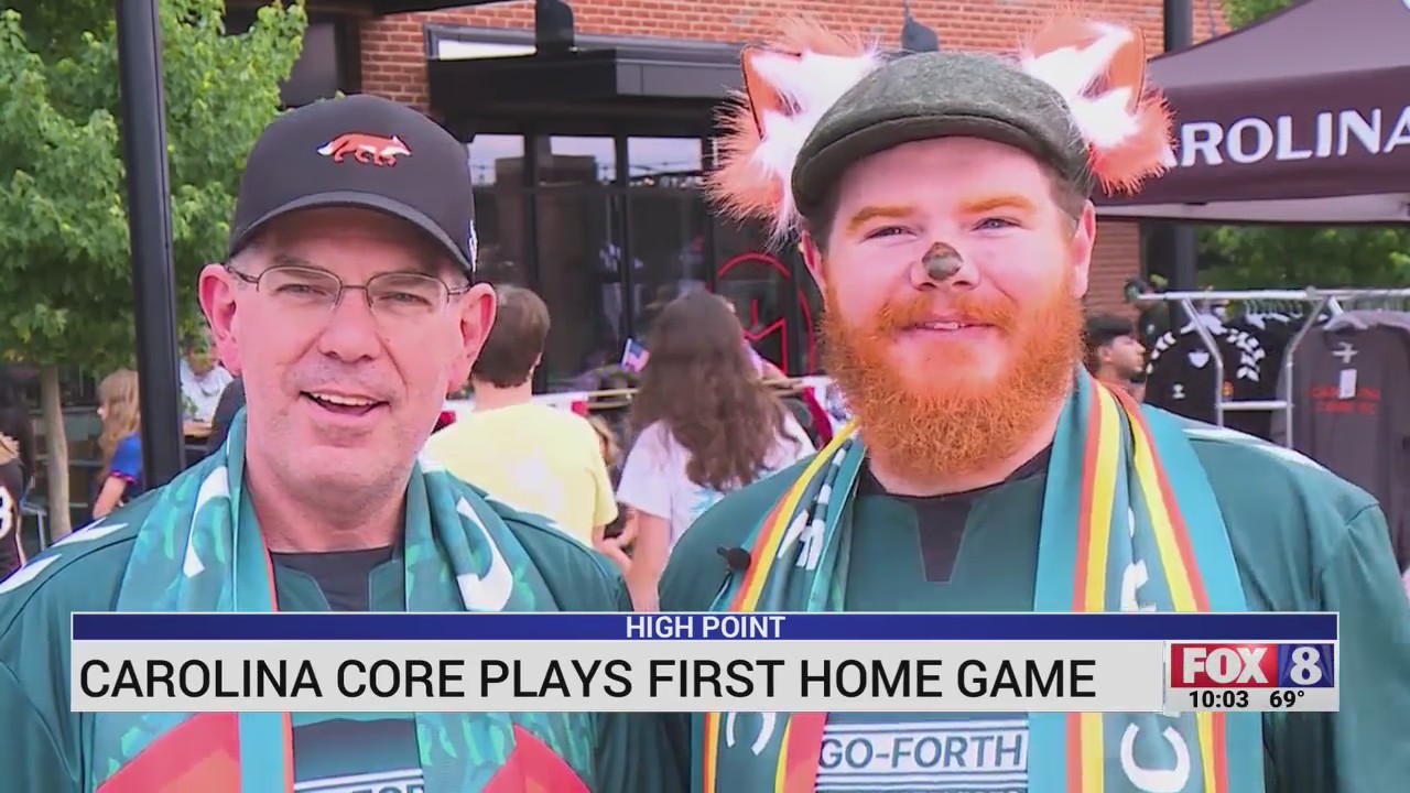 Carolina Core sellout first home game in High Point – FOX8 WGHP