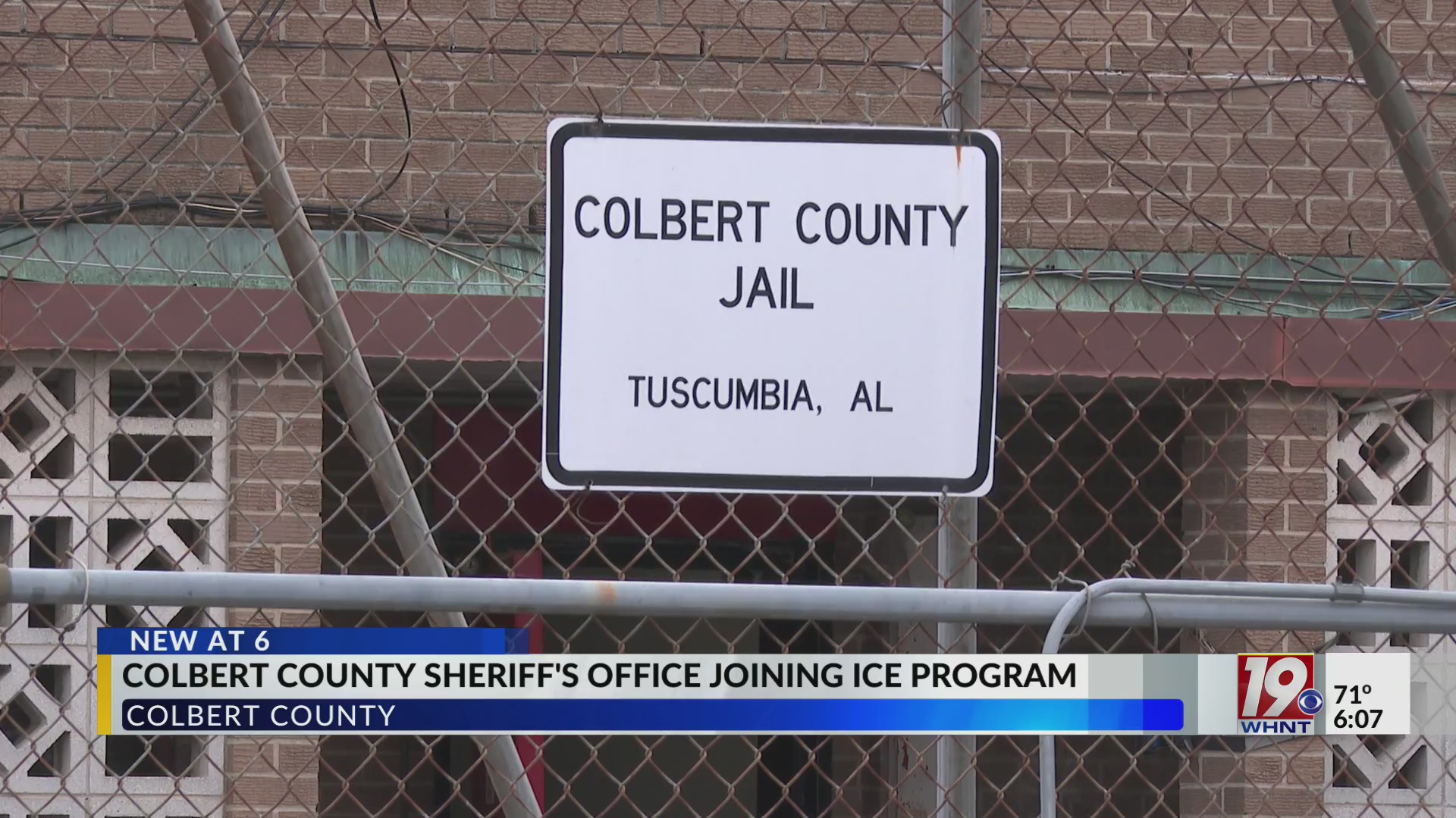Colbert County Sheriff’s Office Joins Program to Work Alongside ICE ...