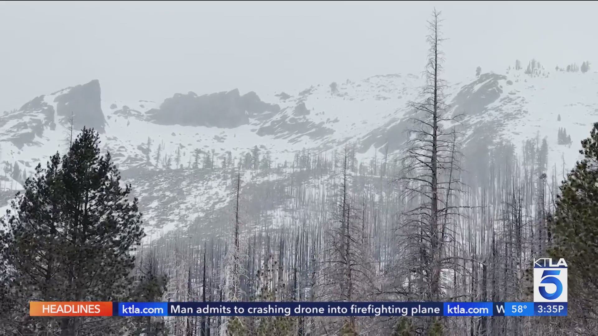 California snowpack levels hitting well below average – KTLA