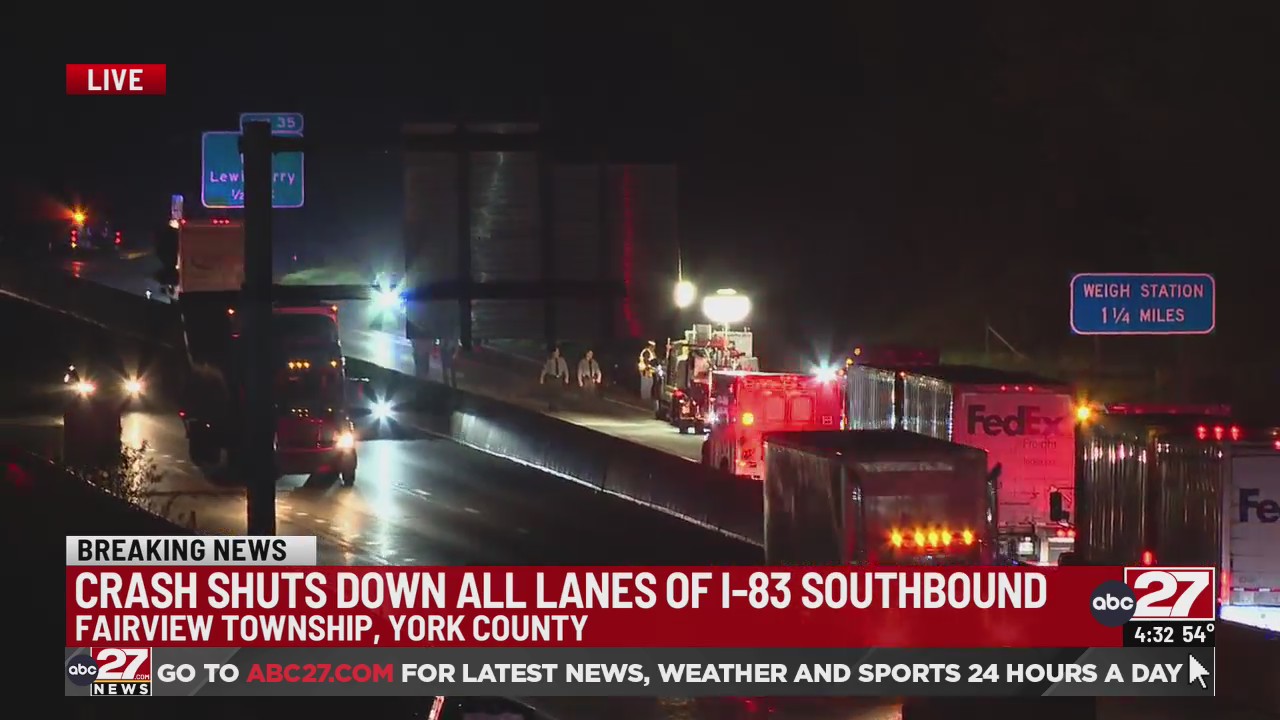 Deadly crash on I-83 – ABC27