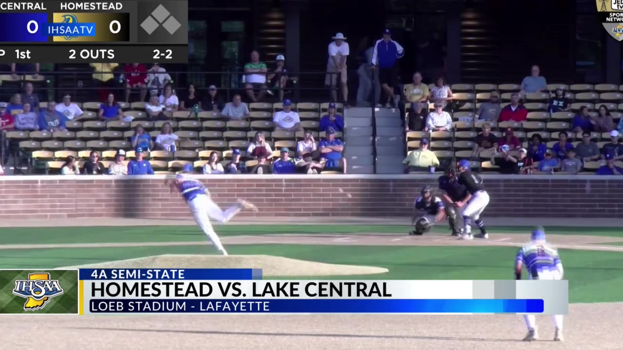 Homestead baseball falls to Lake Central in 4A semi-state title game ...