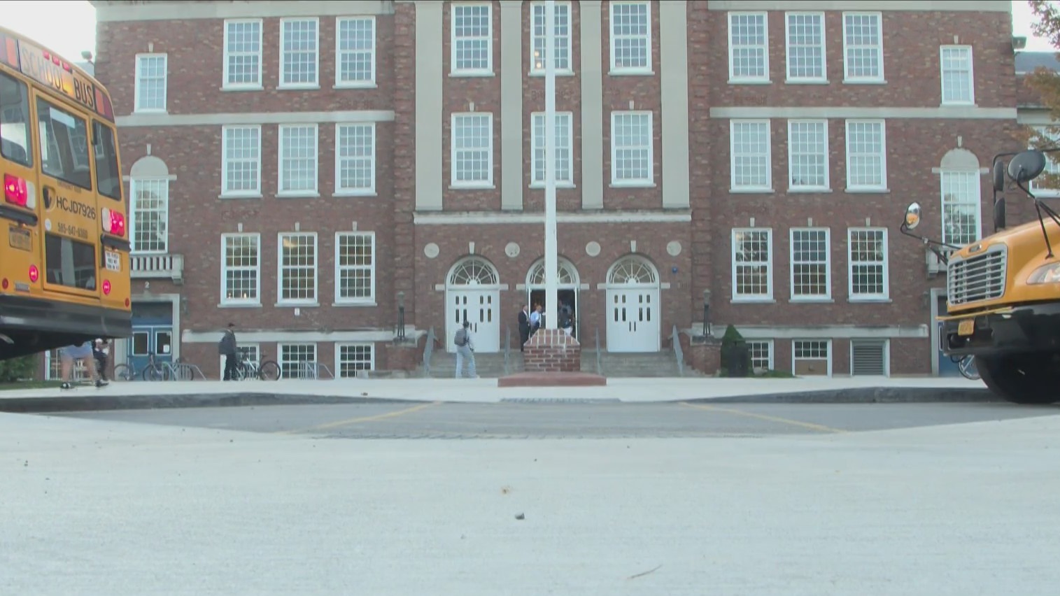 Brighton students stung by bees during fire drill, high school under ...