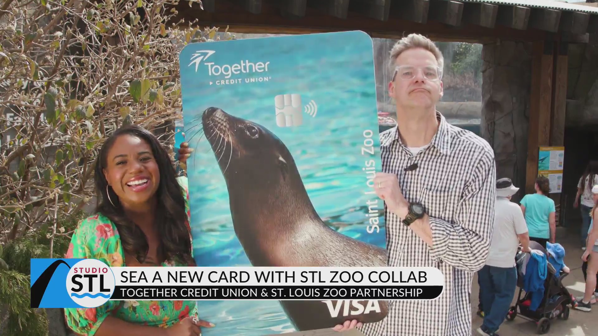 Together Credit Union partners with STL Zoo to launch Visa Debit Card ...