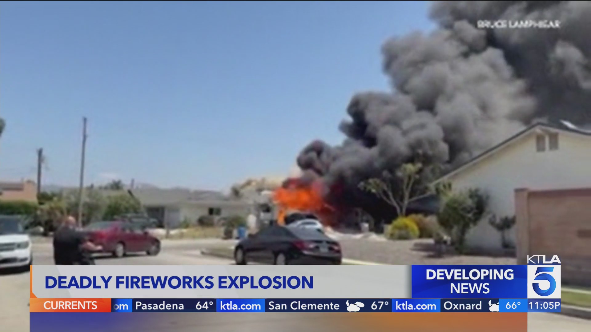 Deadly fireworks explosion in Simi Valley – KTLA