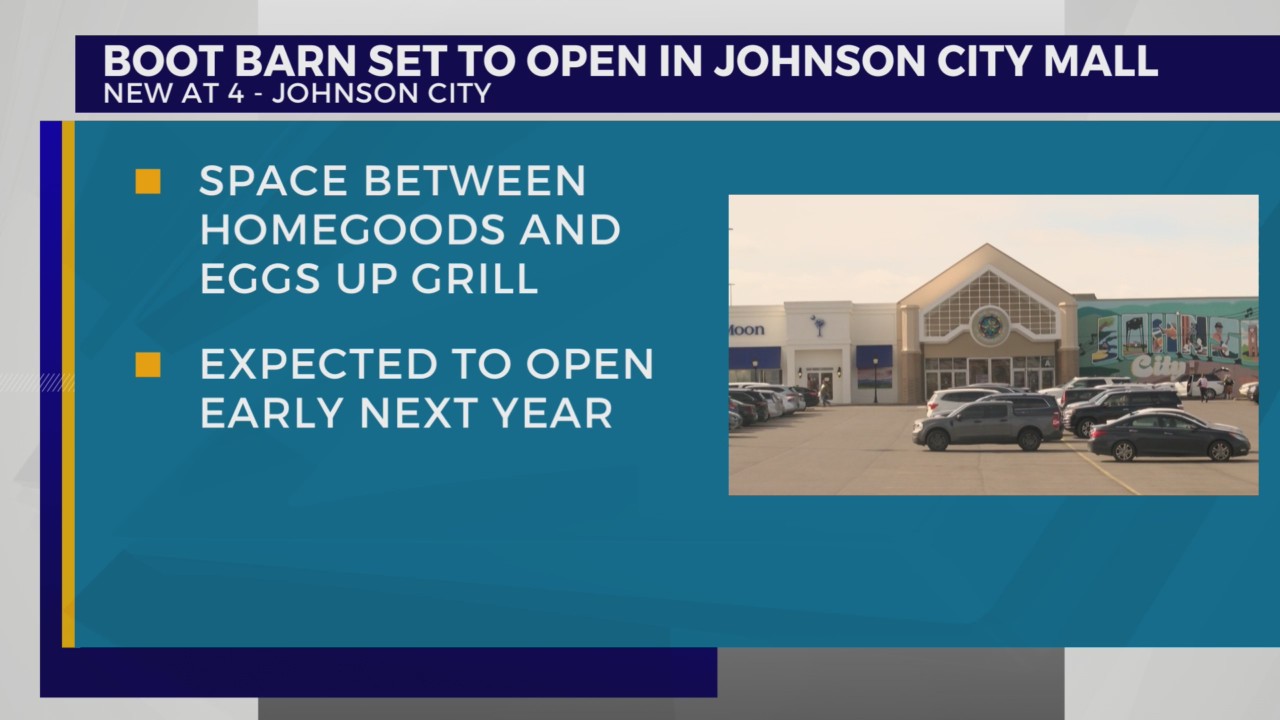 Boot Barn to open in Mall at Johnson City – WJHL | Tri-Cities News ...