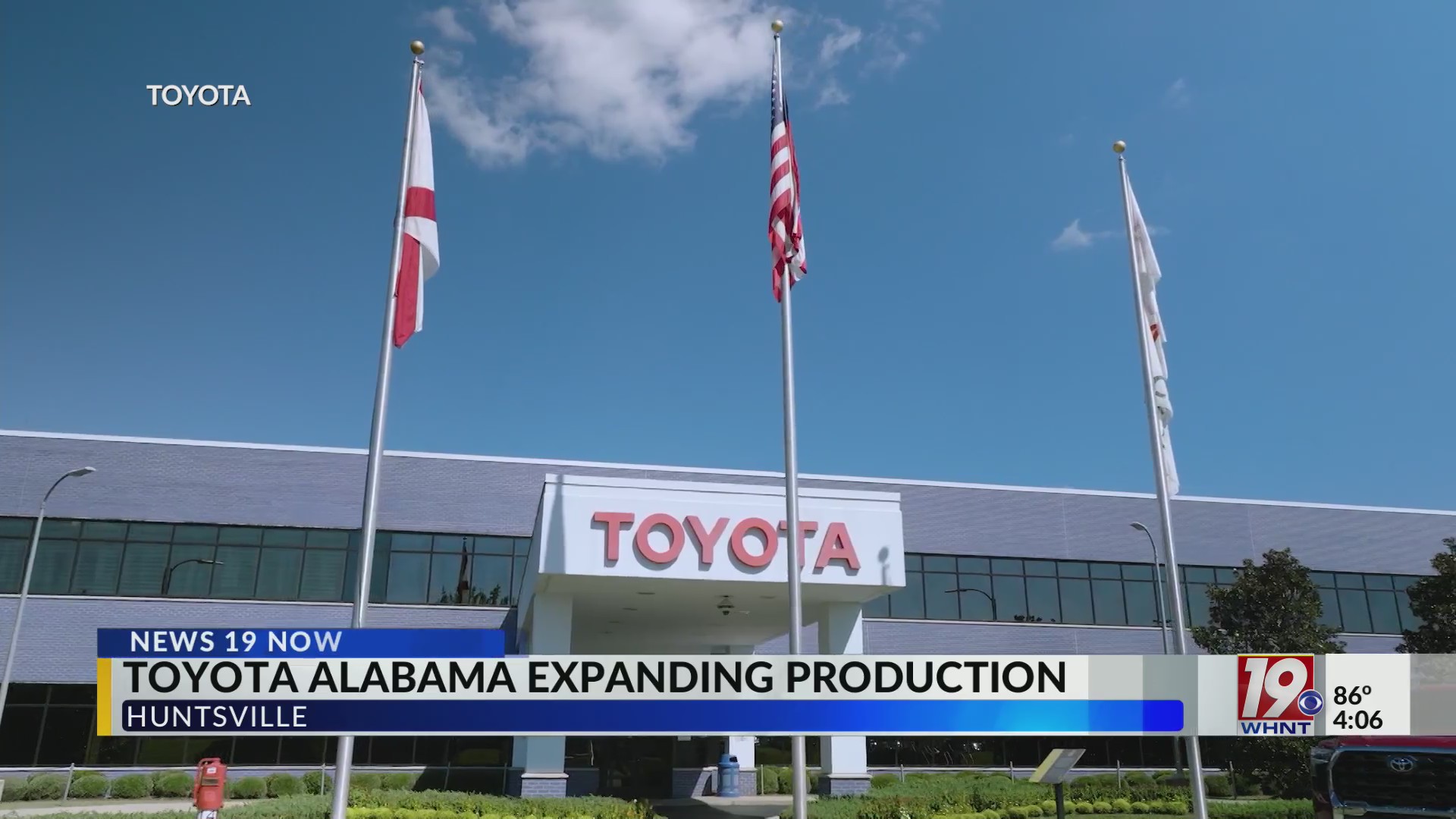Toyota Alabama Expanding Production | June 5, 2024 | News 19 at 4 p.m ...
