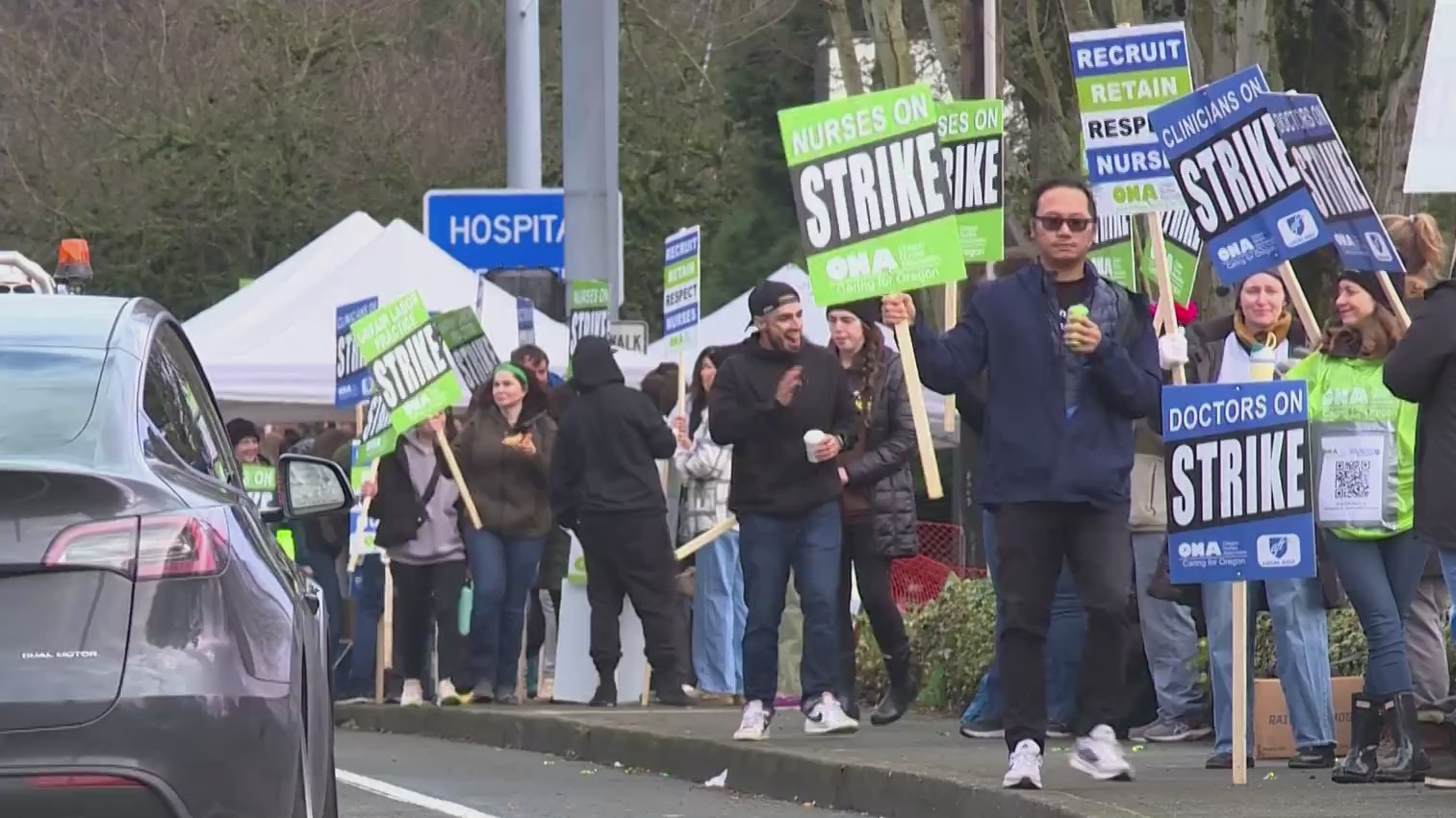Providence nurses, doctors begin open-ended strike Friday morning ...