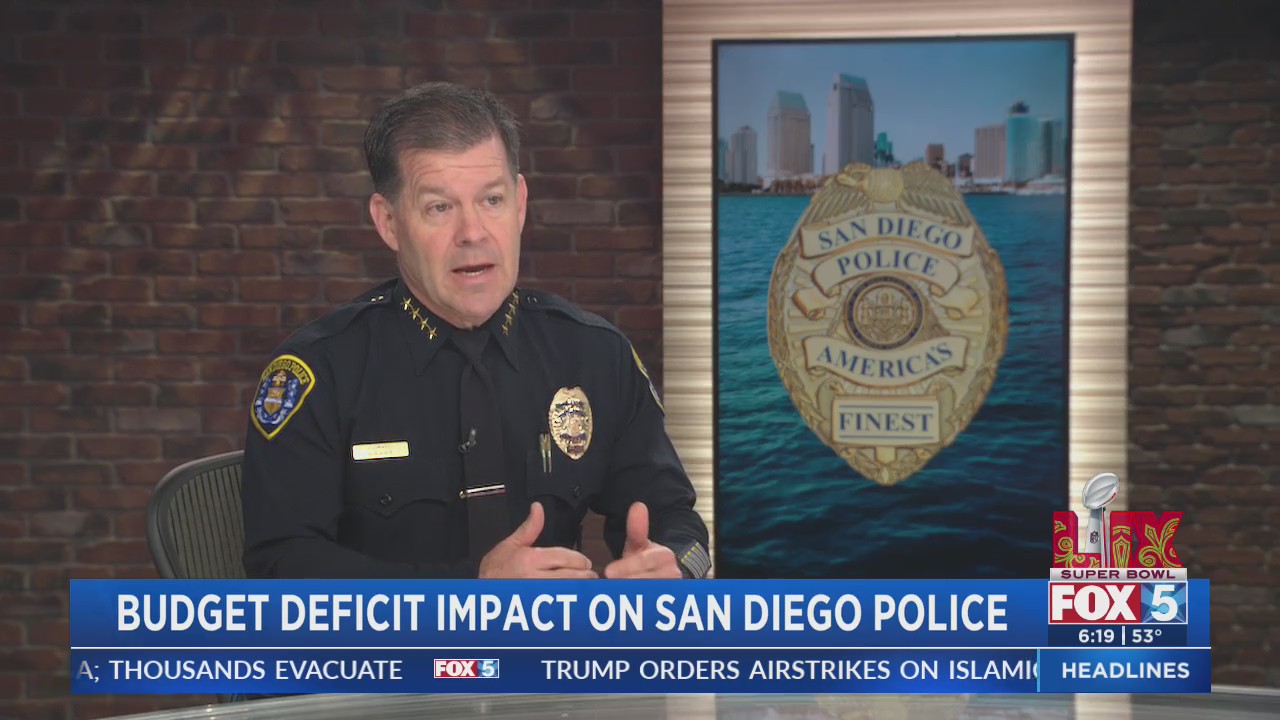 SDPD chief talks budget deficit, response to immigration changes – FOX ...