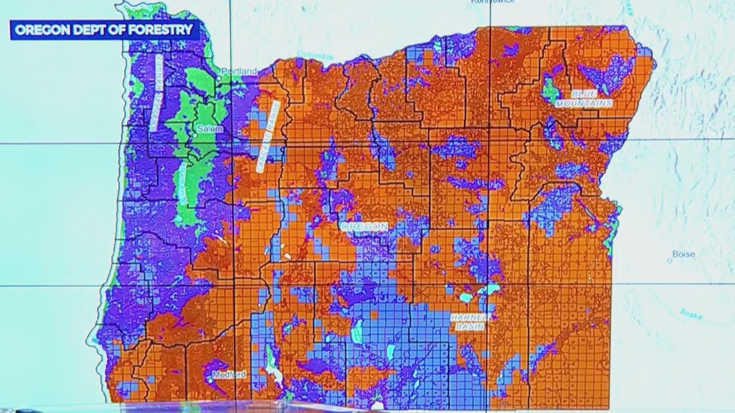 Bill repealing Wildfire Hazard Map passes Oregon Senate – KOIN.com