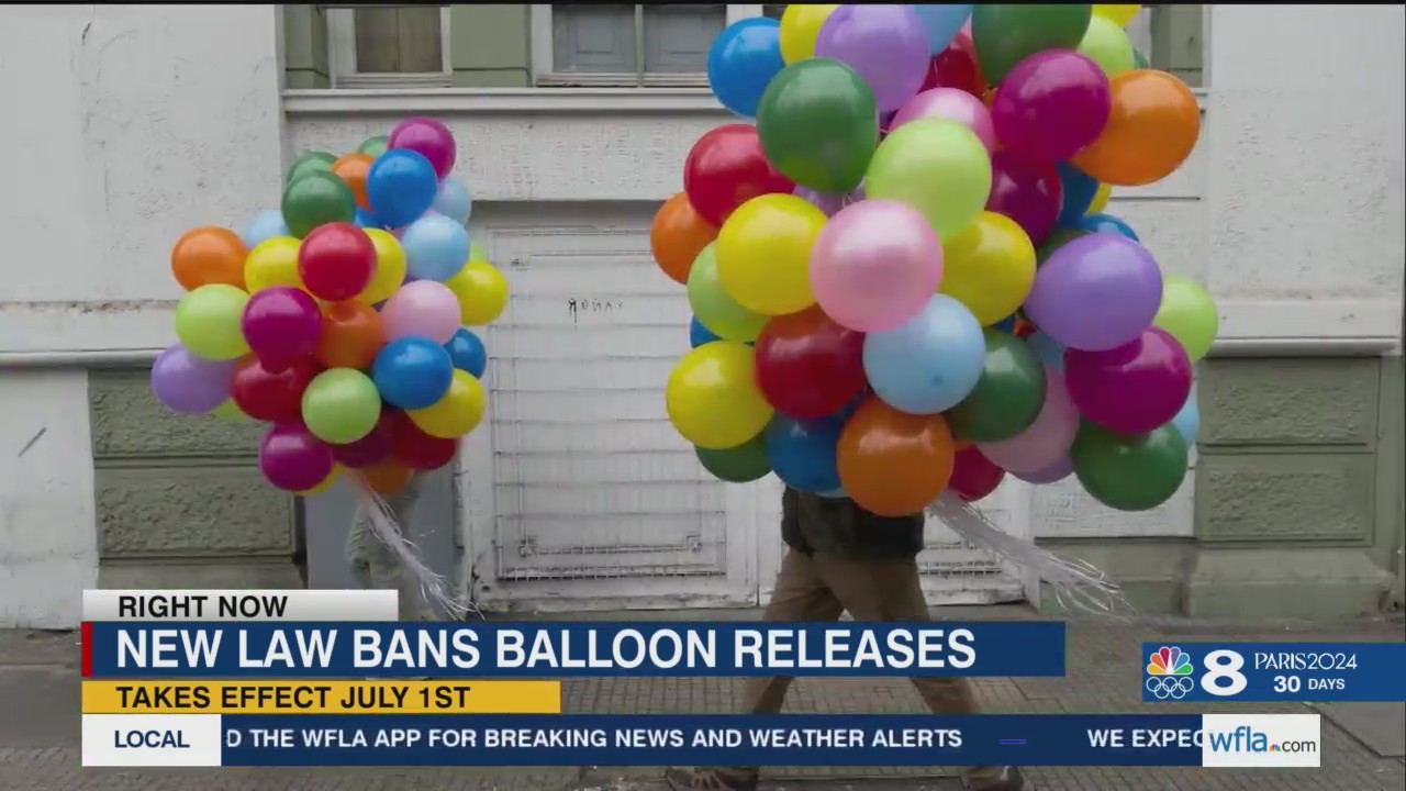 DeSantis signs bill banning intentional balloon releases – WFLA