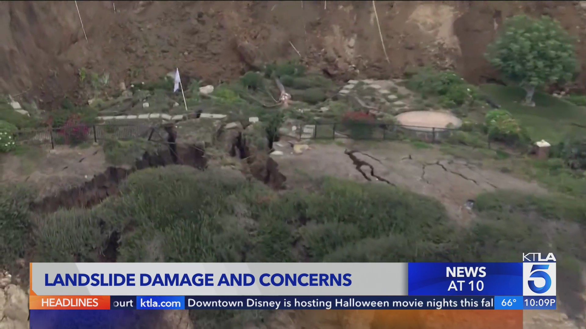 Landslide damage and concerns in Rancho Palos Verdes – KTLA