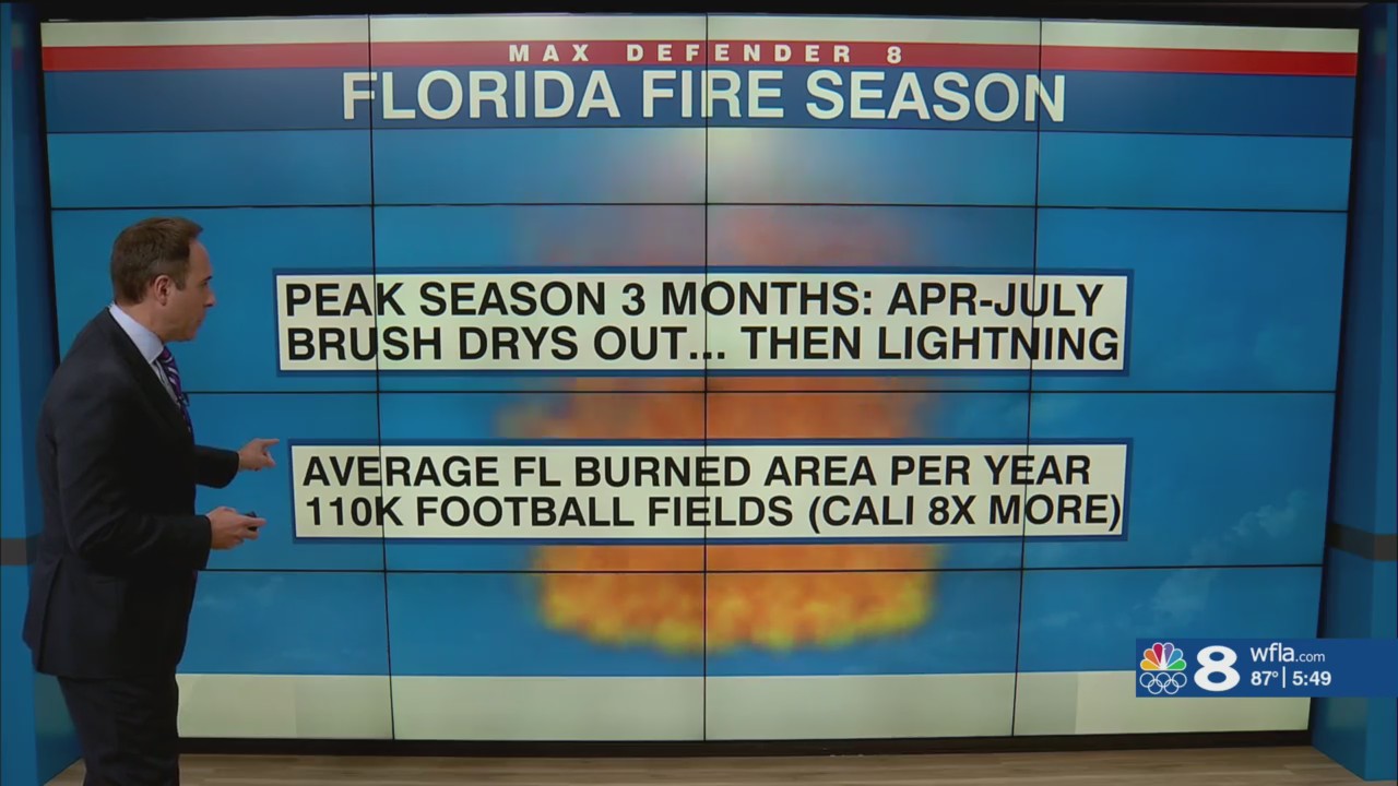 Florida Fire Season Factoids: Berardelli Bonus – WFLA