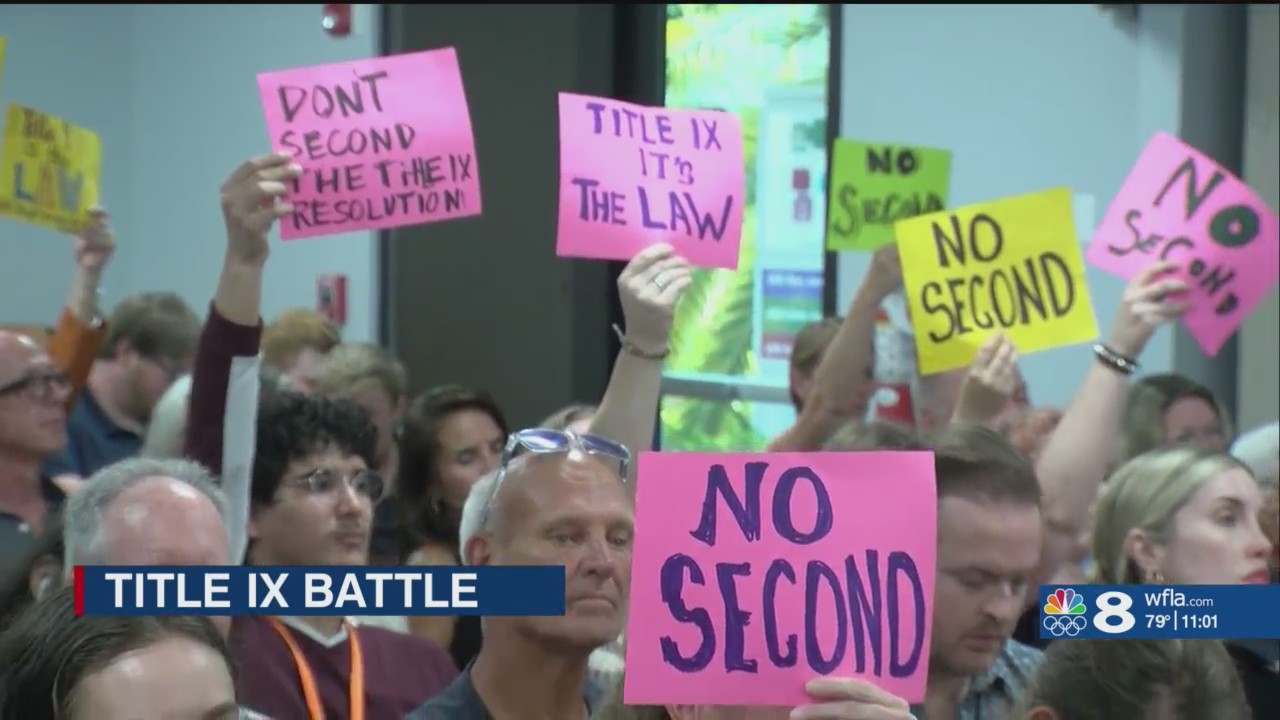 Sarasota school board passes resolution rejecting new Title IX ...