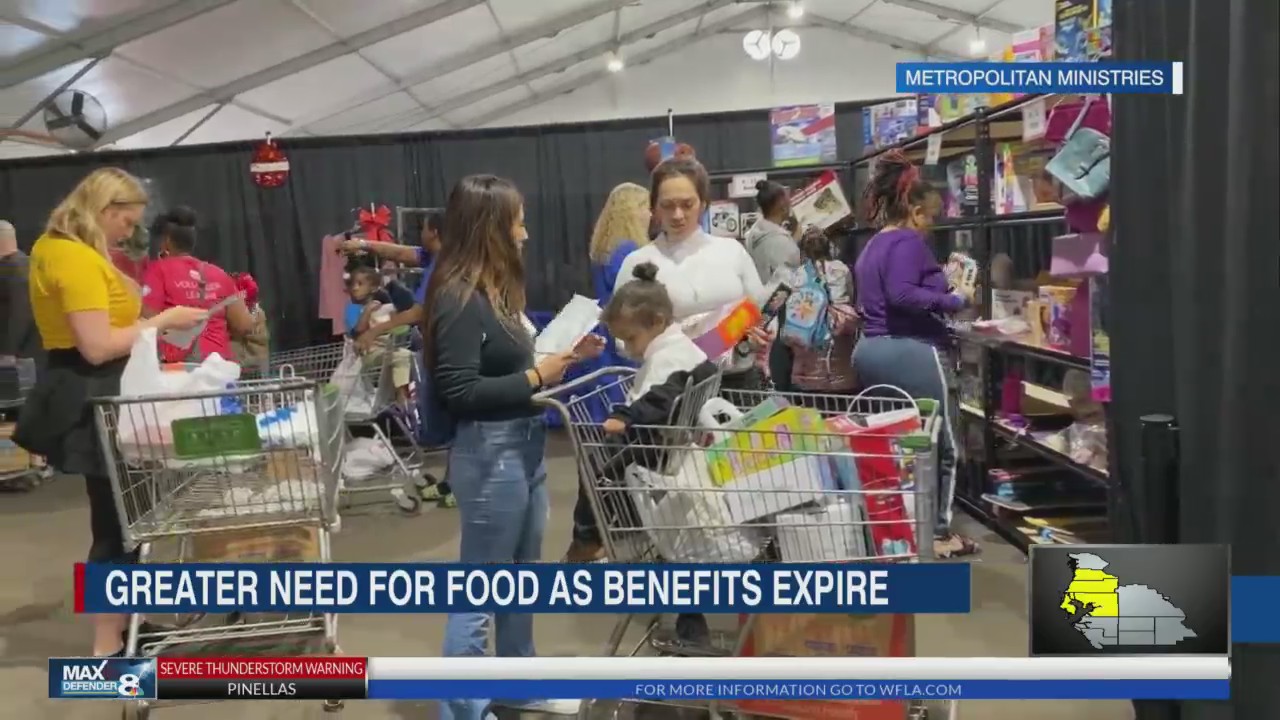 Metropolitan Ministries preps for SNAP cut-off Nov 1 – WFLA