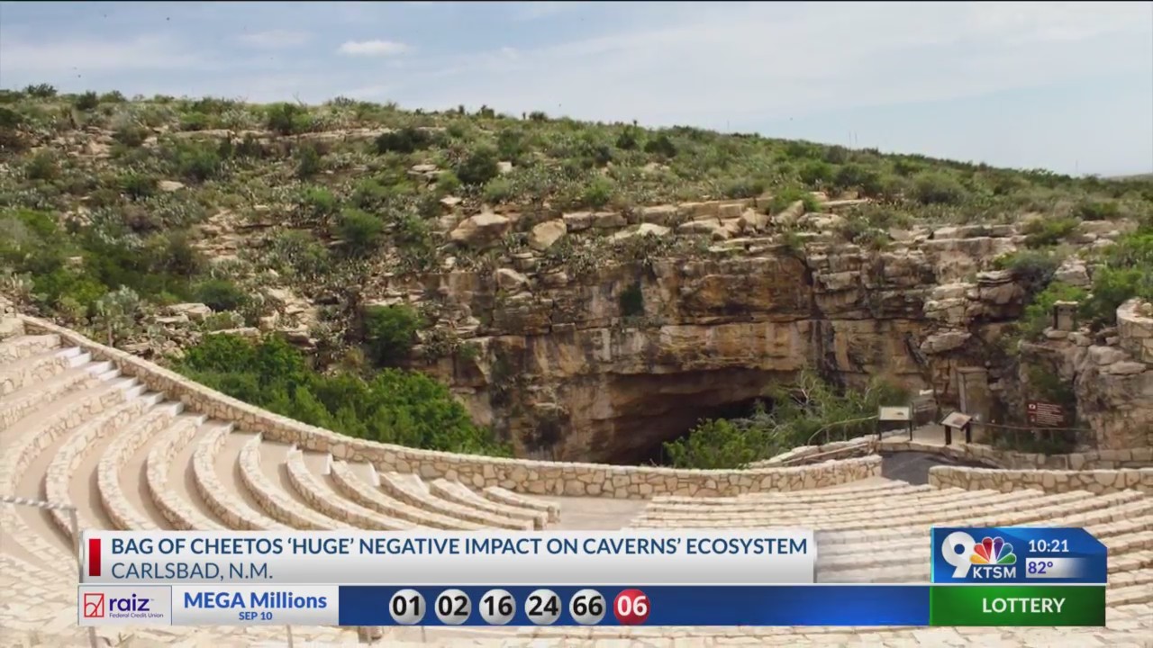 Cheetos left in Carlsbad Caverns may disrupt ecosystem – KTSM 9 News