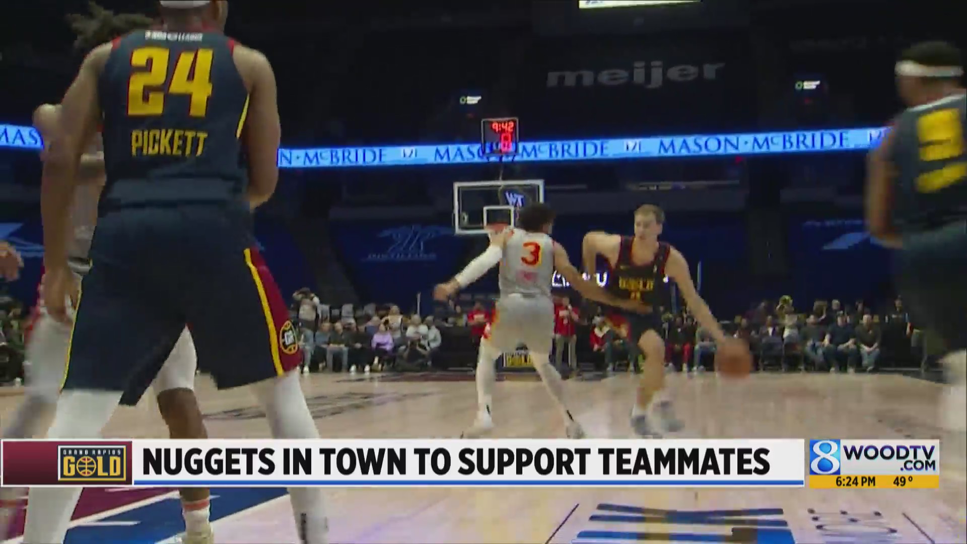 Nuggets in town to support GR Gold – WGN-TV