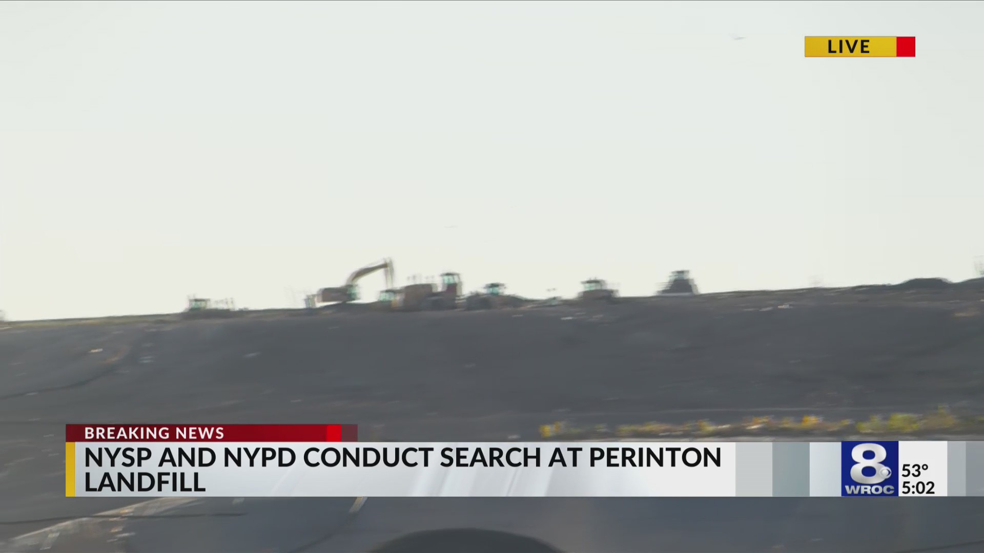 NYSP on scene of High Acres Landfill in Perinton, assisting NYPD ...