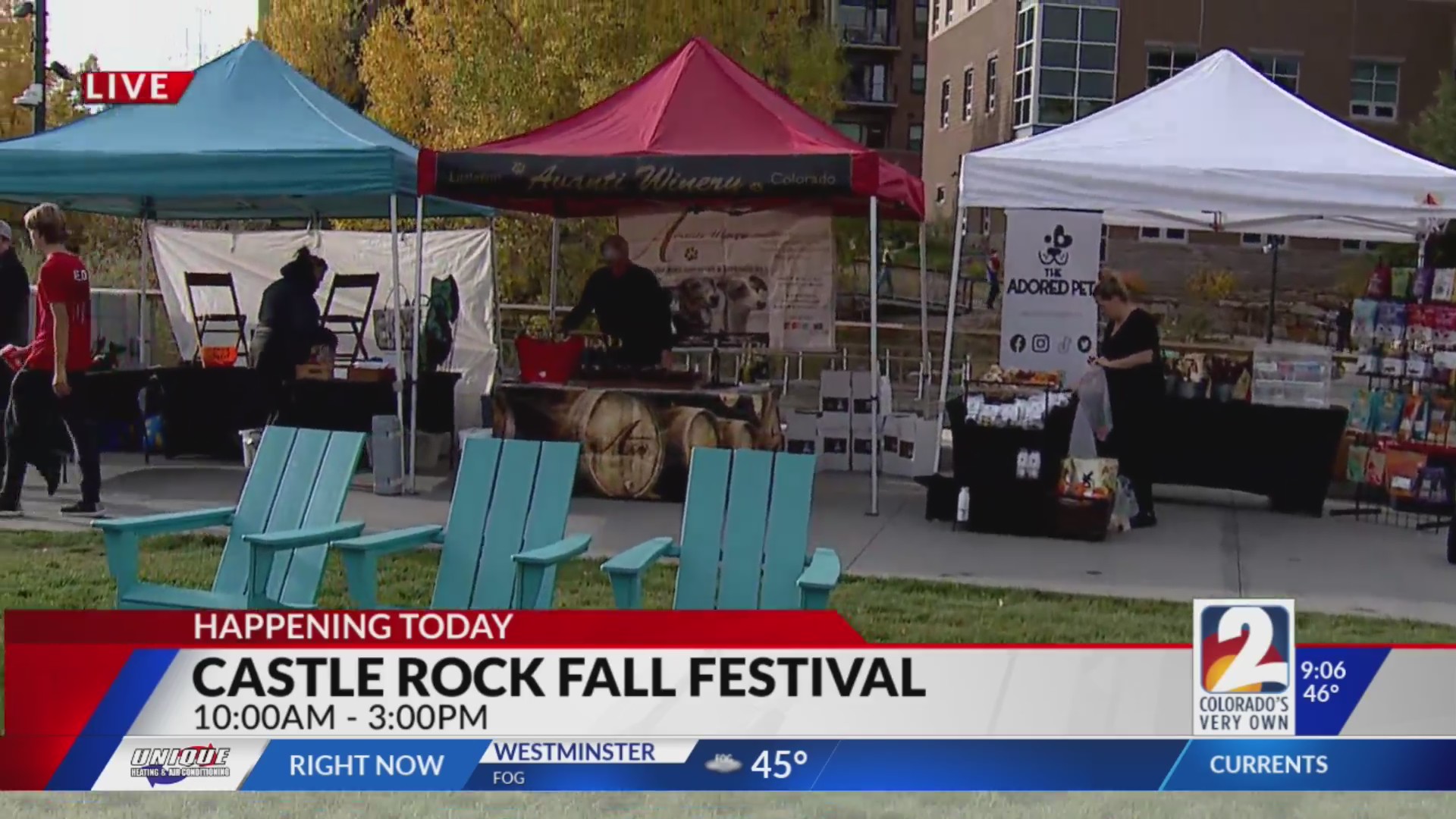 Venders set up ahead of Castle Rock Fall Festival – FOX31 Denver